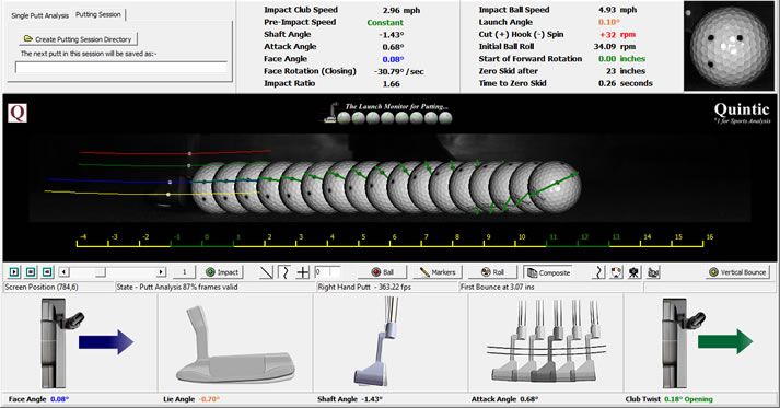 Quintic Ball Roll Examples
